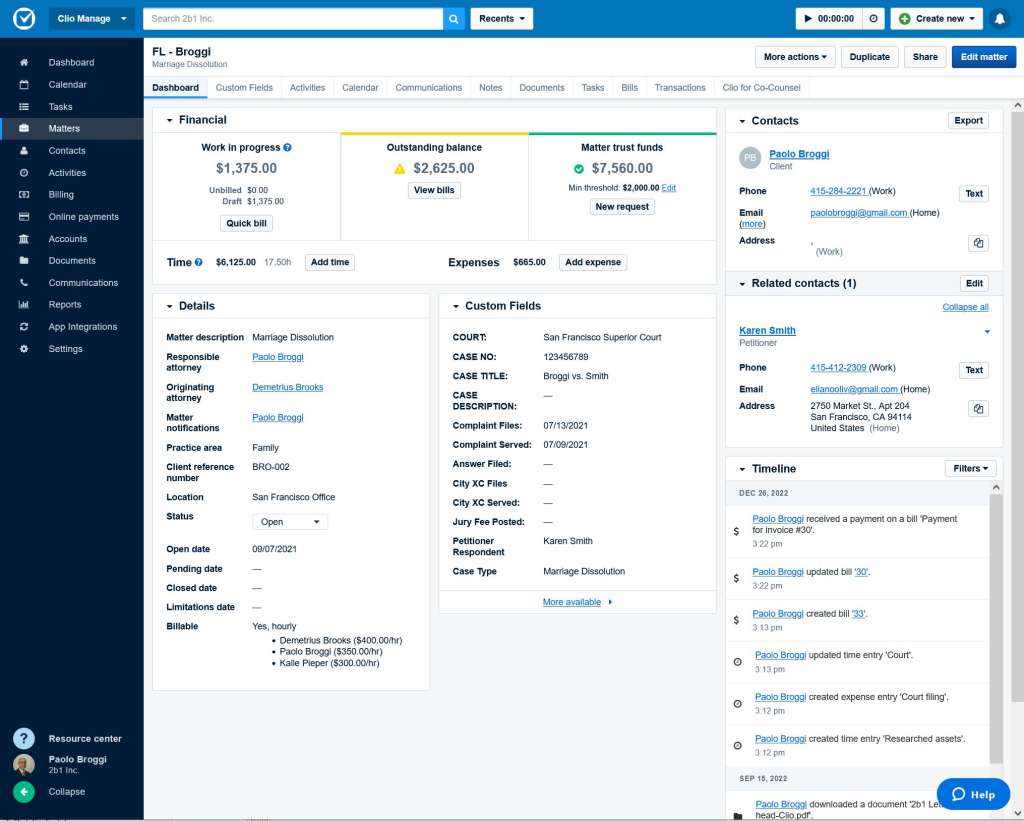 Clio Legal Software | Start Your Free 7-Day Trial!